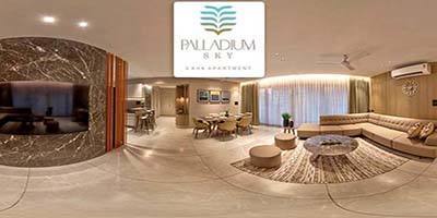 360° Tour of Palladium Sky 3BHK